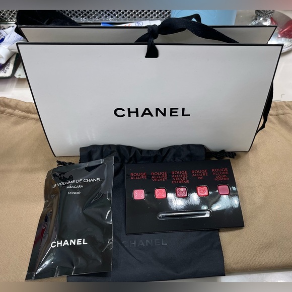CHANEL | Makeup | Chanel Sample Set | Poshmark